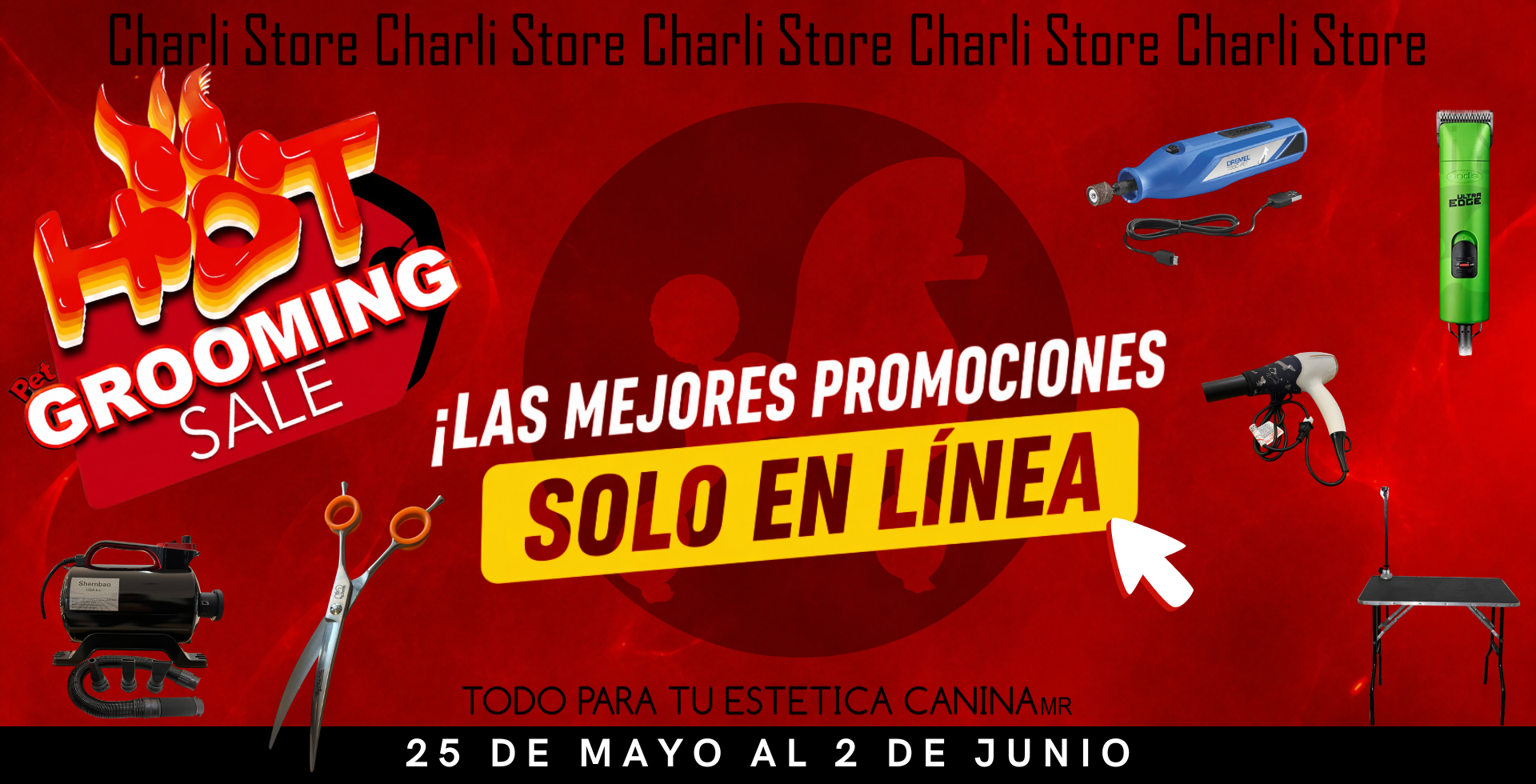 Charli Store Todo para tu estética canina.